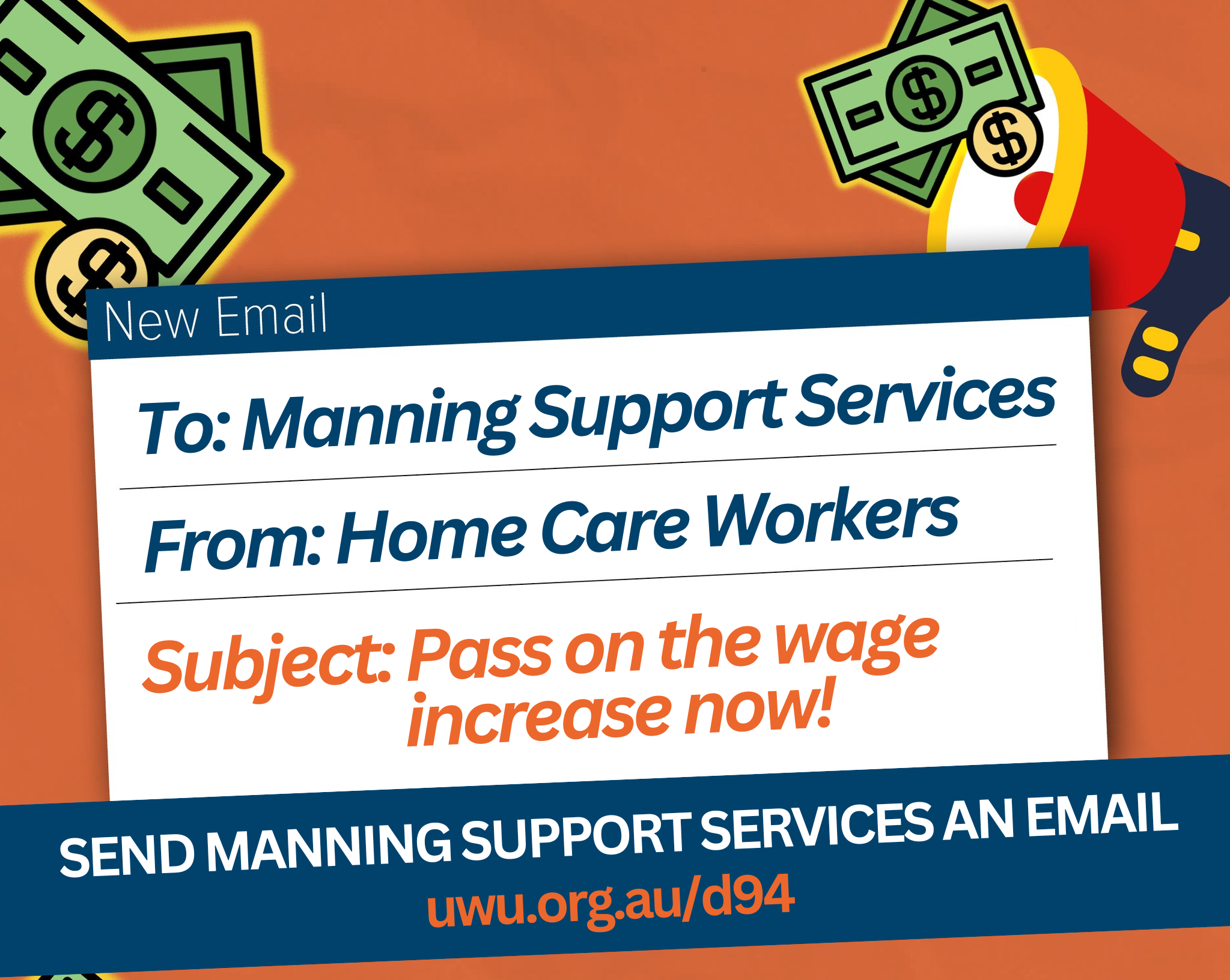 Aged Care - MSS action - United Workers Union