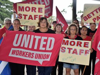 AGED CARE WORKERS REVEAL DIRE SITUATION INSIDE FACILITIES - United ...